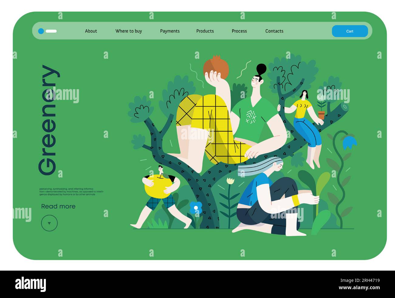 Tree of coexistence Stock Vector Images - Alamy