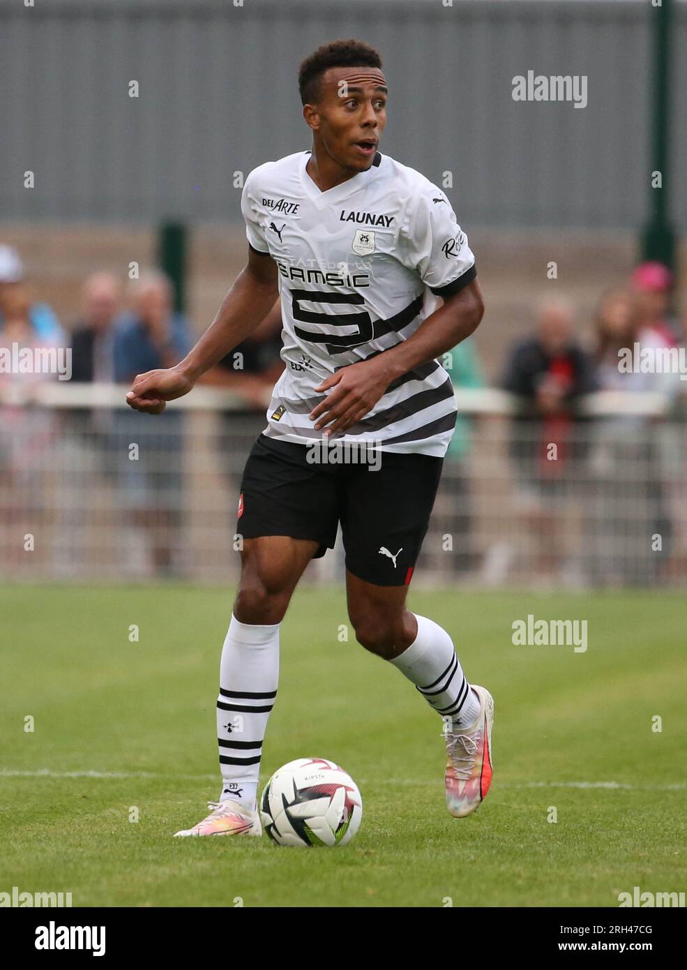 Guela Doué of Stade Rennais during the Amical 2023 between Stade ...