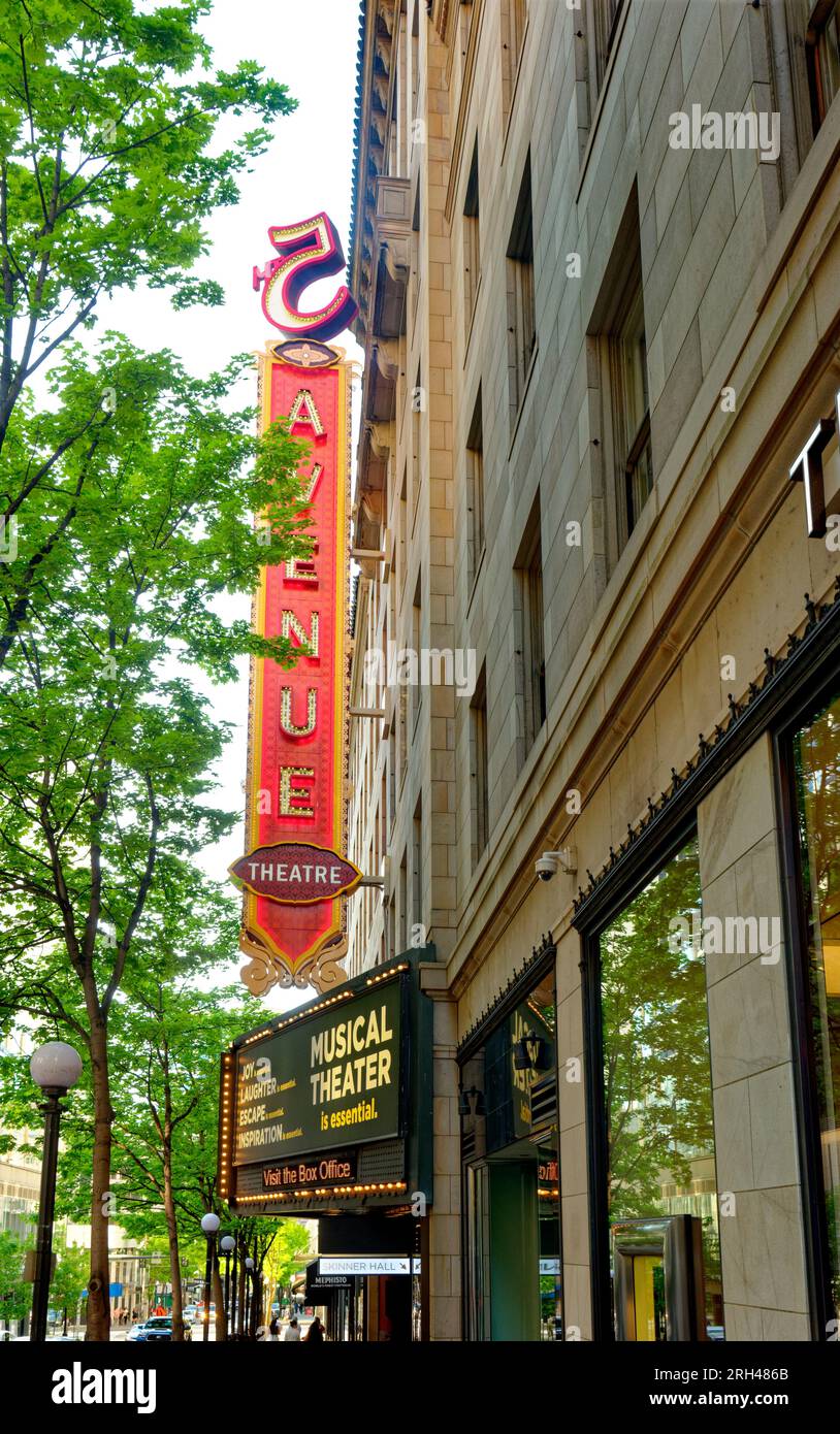 5th avenue theater seattle hi-res stock photography and images - Alamy