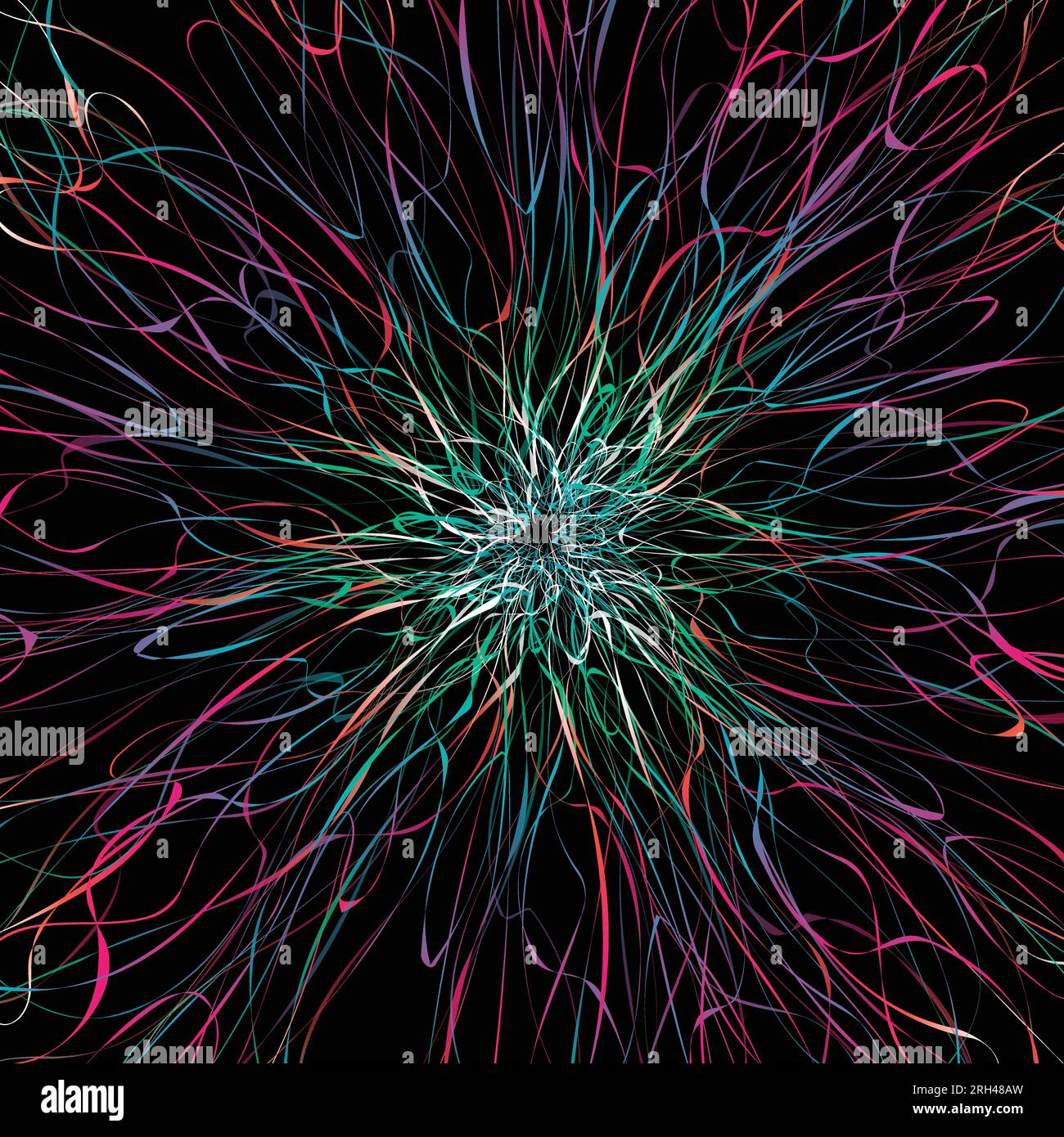 Circle lines abstract light wallpaper Stock Vector Image & Art - Alamy