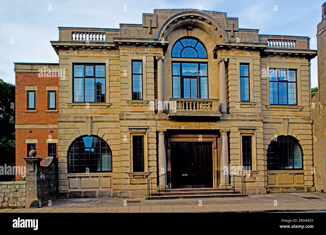 The Riley Smith Hall 1924, Tadcaster, North Yorkshire, England Stock ...