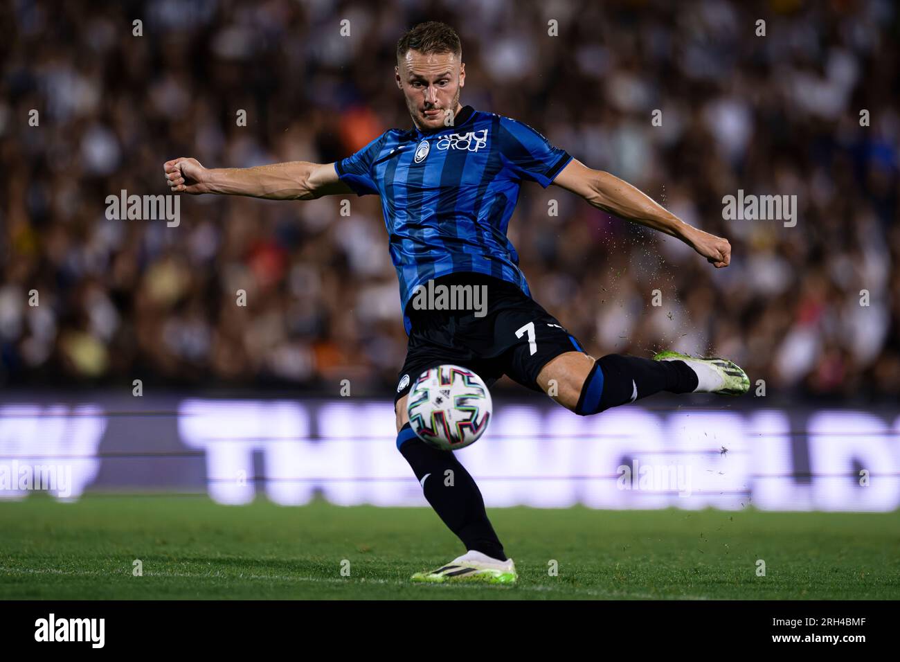 Teun Koopmeiners of Atalanta BC in action during the friendly football ...
