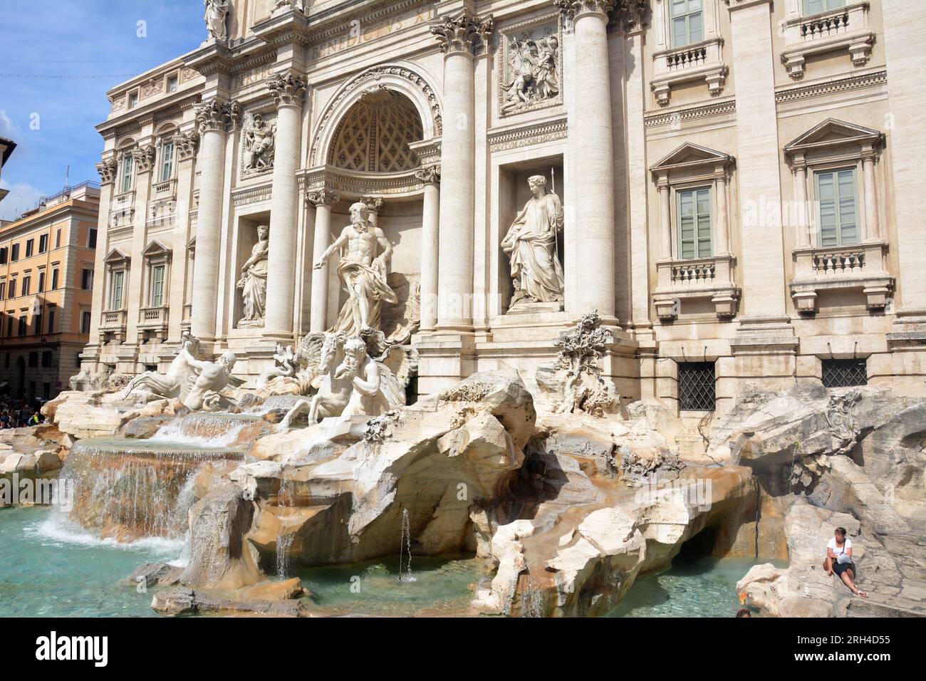 Rome fountain trevi hi-res stock photography and images - Alamy
