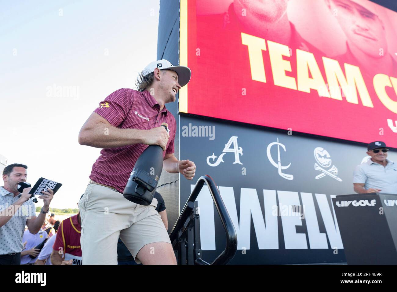 First place individual champion Captain Cameron Smith of Ripper GC ...