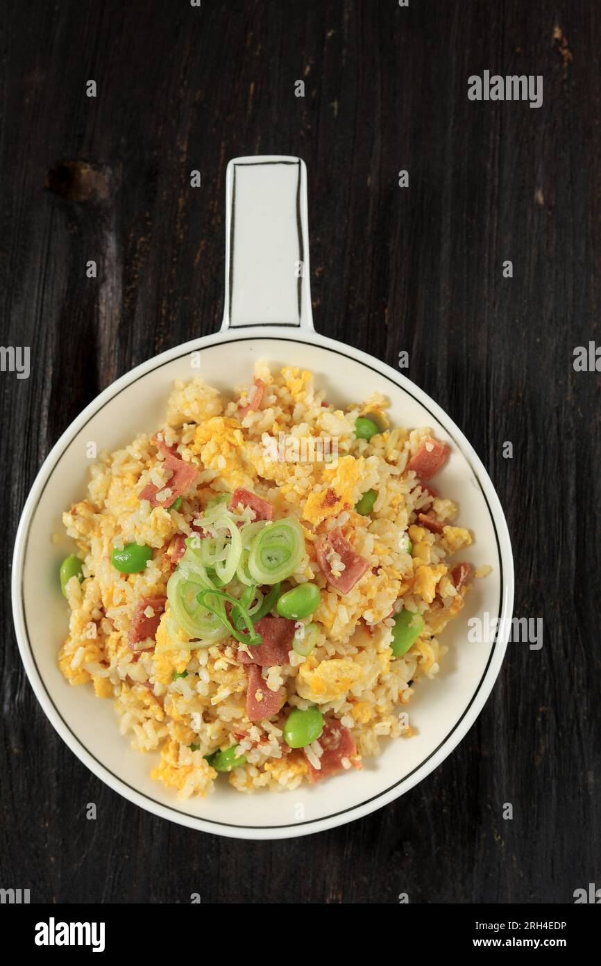 Fried rice, Chahan, or Yakimeshi, Japanese Fried Rice. Chinese Style ...