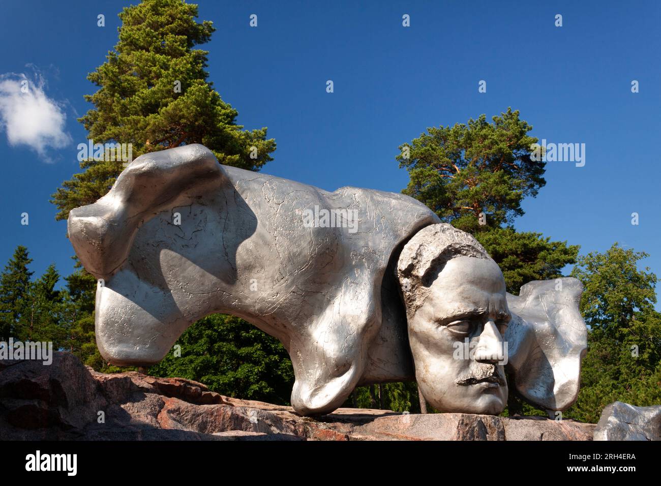 Sibelius monument in Sibelius park in Helsinki Finland Stock Photo - Alamy