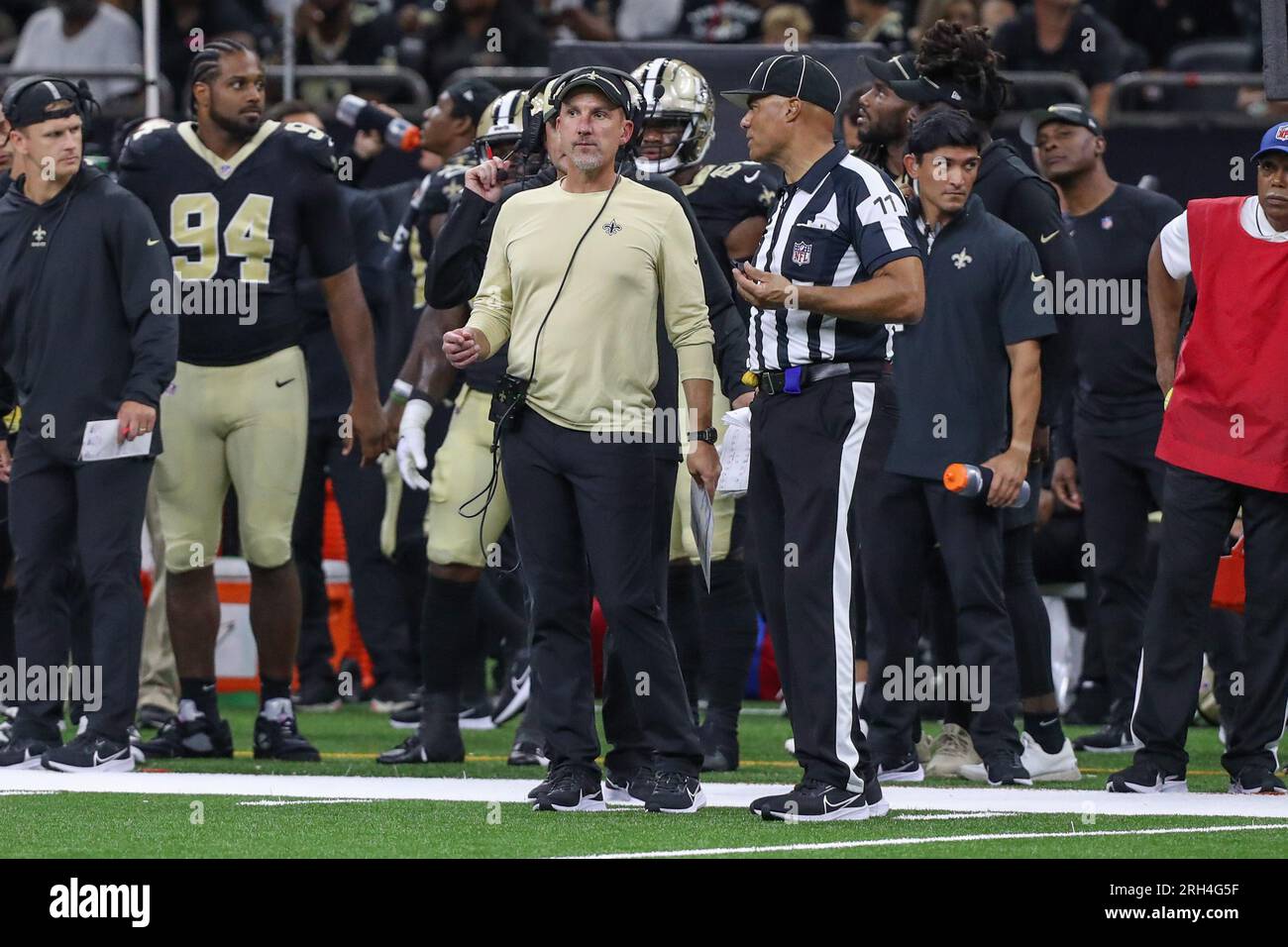 New Orleans, USA. 13th Aug, 2023. August 13, 2023: New Orleans Saints ...
