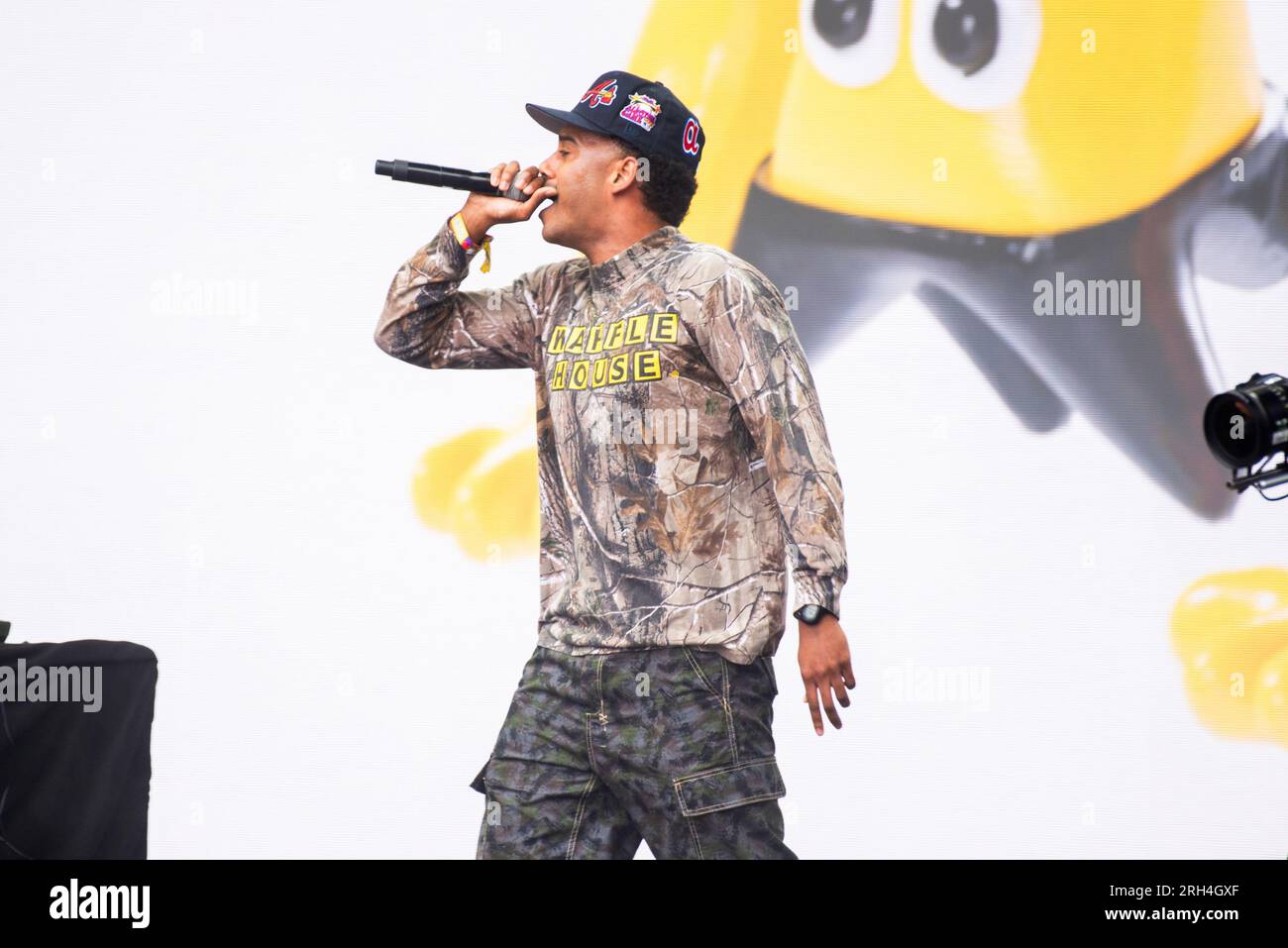Zack Fox performs during Day 2 of Outside Lands Music Festival on ...