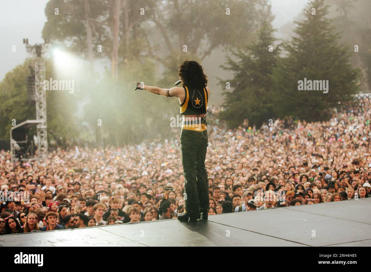 San Francisco, USA. 12th Aug, 2023. Conan Gray performs on Twin Peaks ...