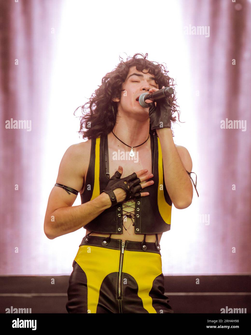 San Francisco, USA. 12th Aug, 2023. Conan Gray performs on Twin Peaks ...