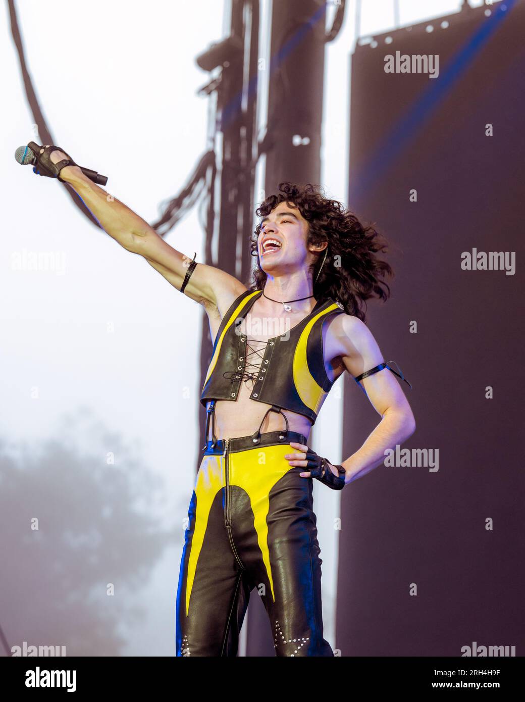 San Francisco, USA. 12th Aug, 2023. Conan Gray performs on Twin Peaks ...