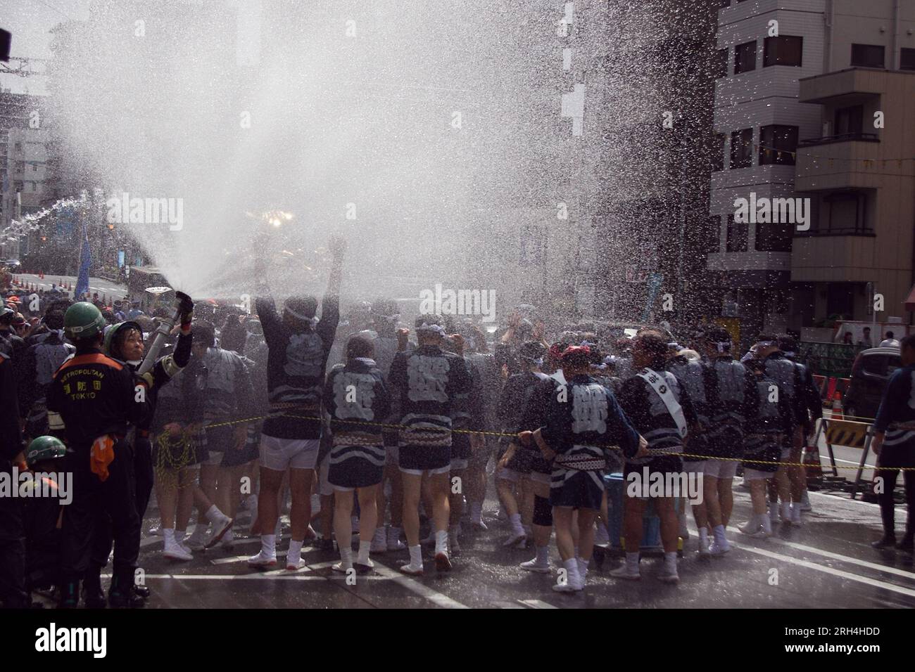 Tokyo, Japan.August 13 2023, Tokyo, Japan: Fukagawa Hachiman Festival ...