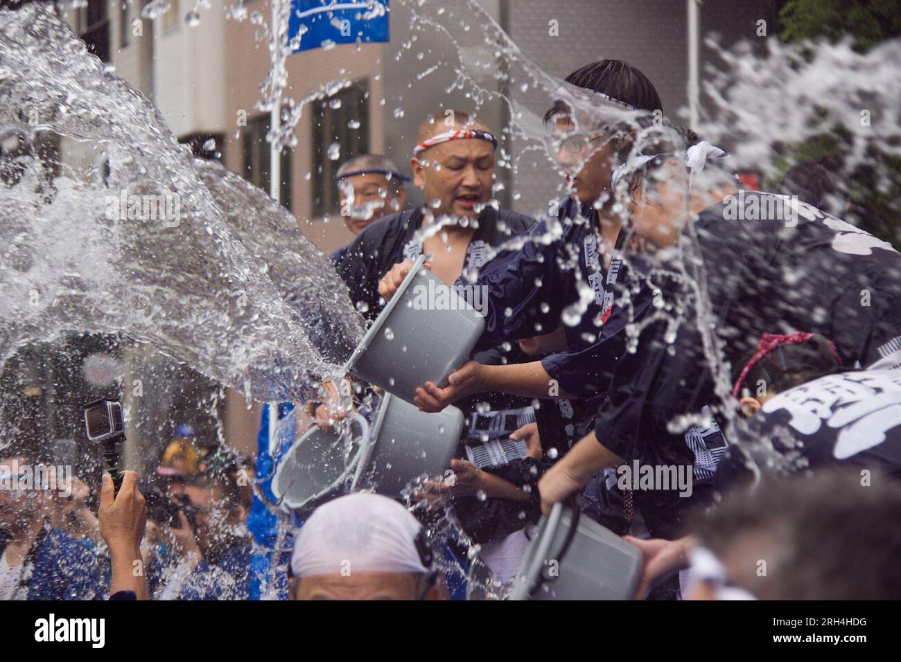 Tokyo, Japan.August 13 2023, Tokyo, Japan: Fukagawa Hachiman Festival ...