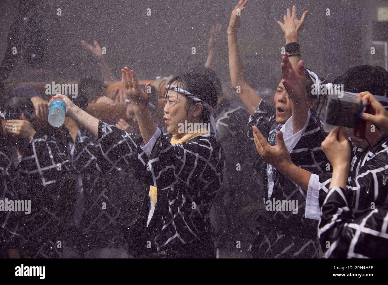 Tokyo, Japan.August 13 2023, Tokyo, Japan: Fukagawa Hachiman Festival ...