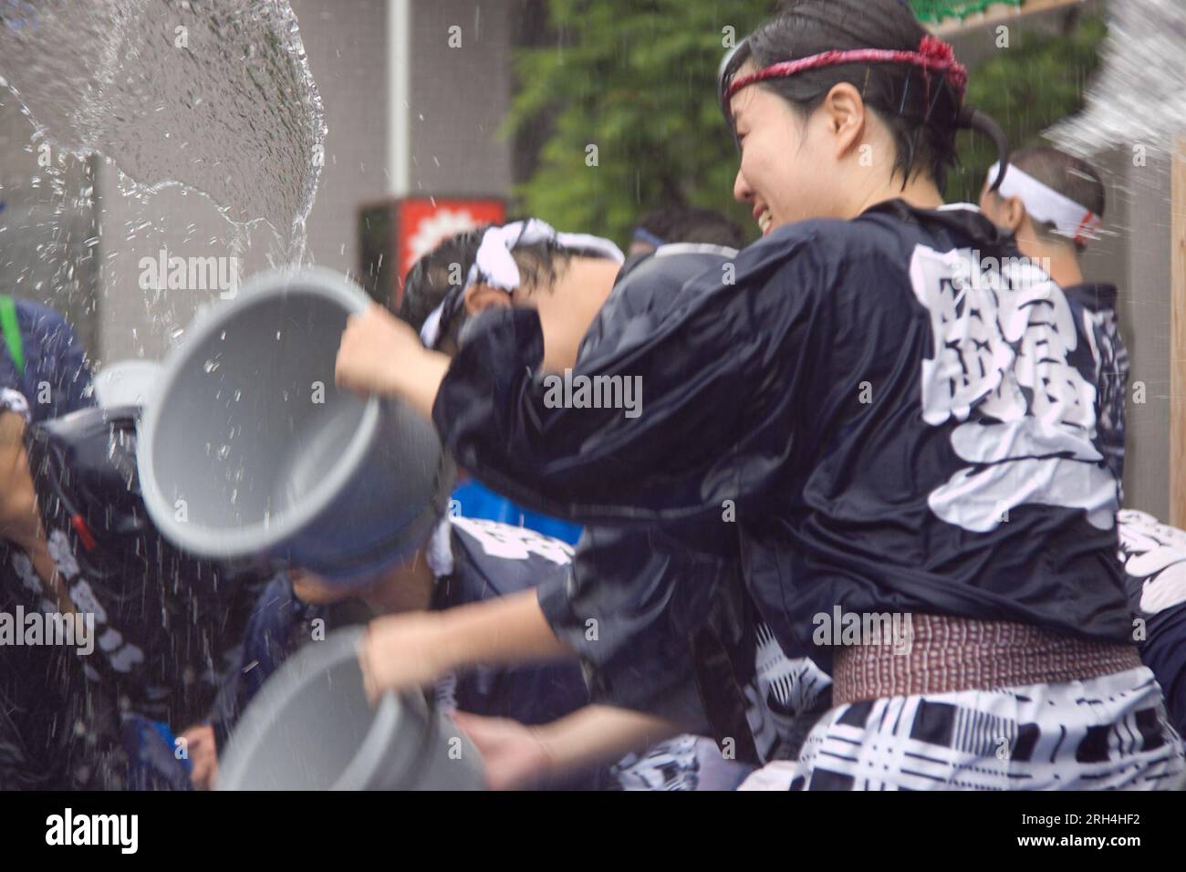 Tokyo, Japan.August 13 2023, Tokyo, Japan: Fukagawa Hachiman Festival ...