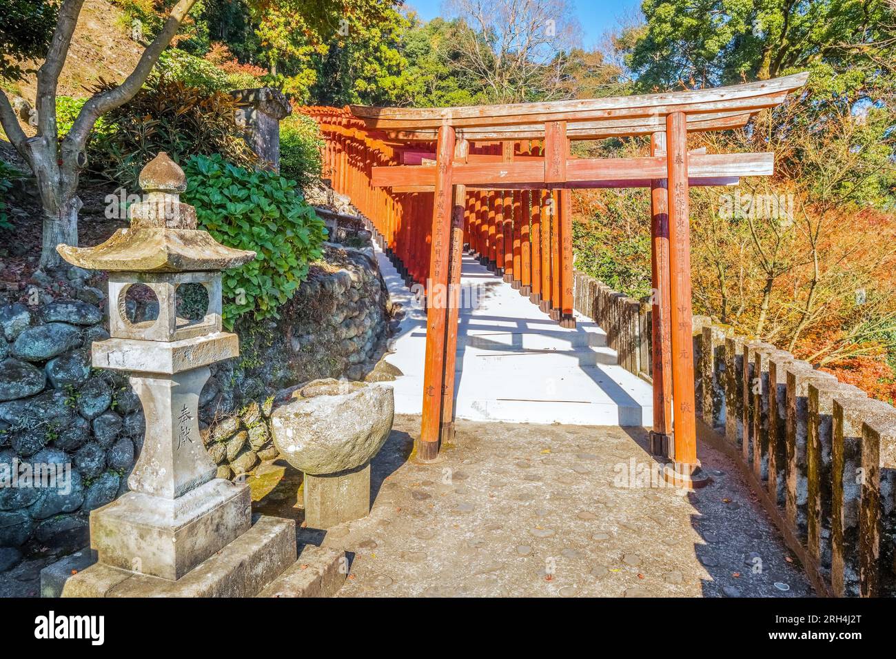 Saga, Japan - Nov 28 2022: Yutoku Inari shrine in Kashima City, Saga ...