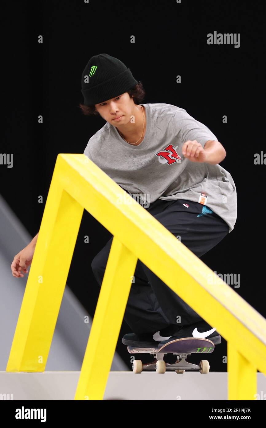 Tokyo, Japan. 12th Aug, 2023. Daiki Ikeda (JPN) Skateboarding : 2023 ...