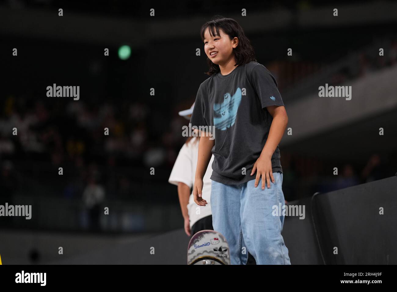 Tokyo, Japan. 12th Aug, 2023. Momiji Nishiya (JPN) Skateboarding : 2023 ...
