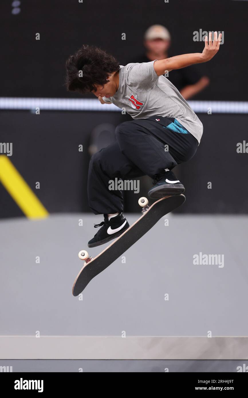 Tokyo, Japan. 12th Aug, 2023. Daiki Ikeda (JPN) Skateboarding : 2023 ...