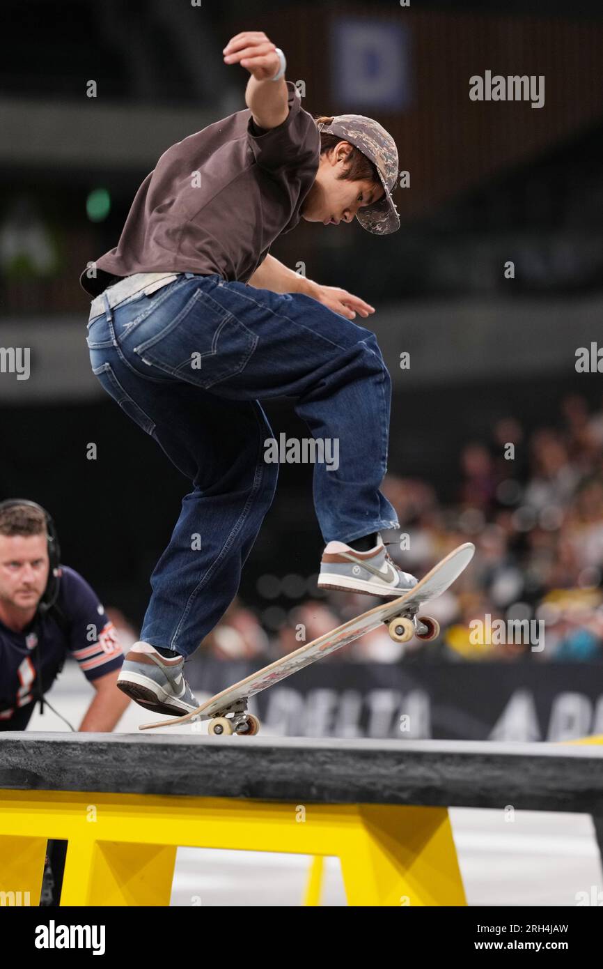 Tokyo, Japan. 12th Aug, 2023. Yuto Horigome (JPN) Skateboarding : 2023 ...