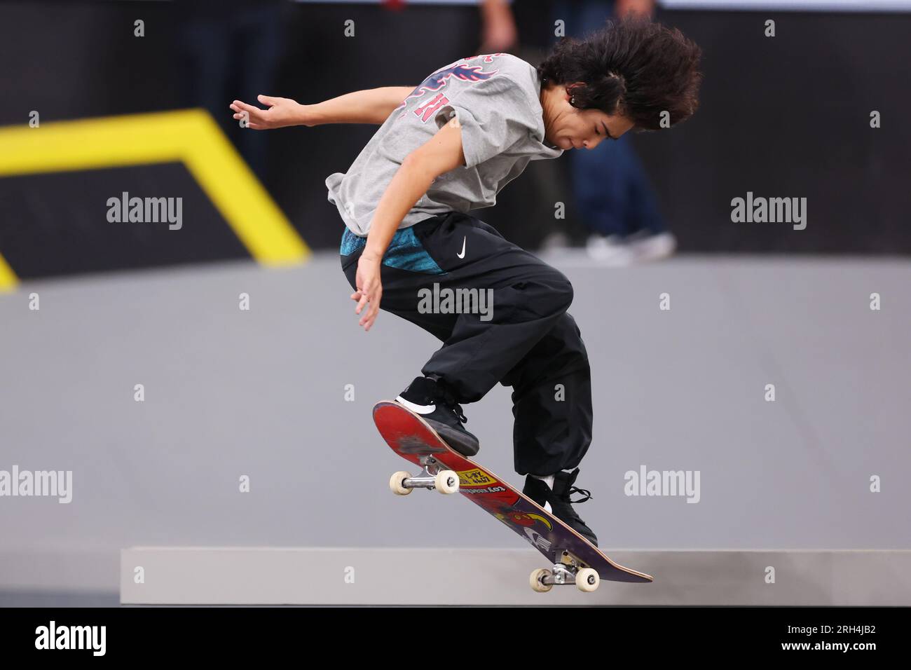 Tokyo, Japan. 12th Aug, 2023. Daiki Ikeda (JPN) Skateboarding : 2023 ...