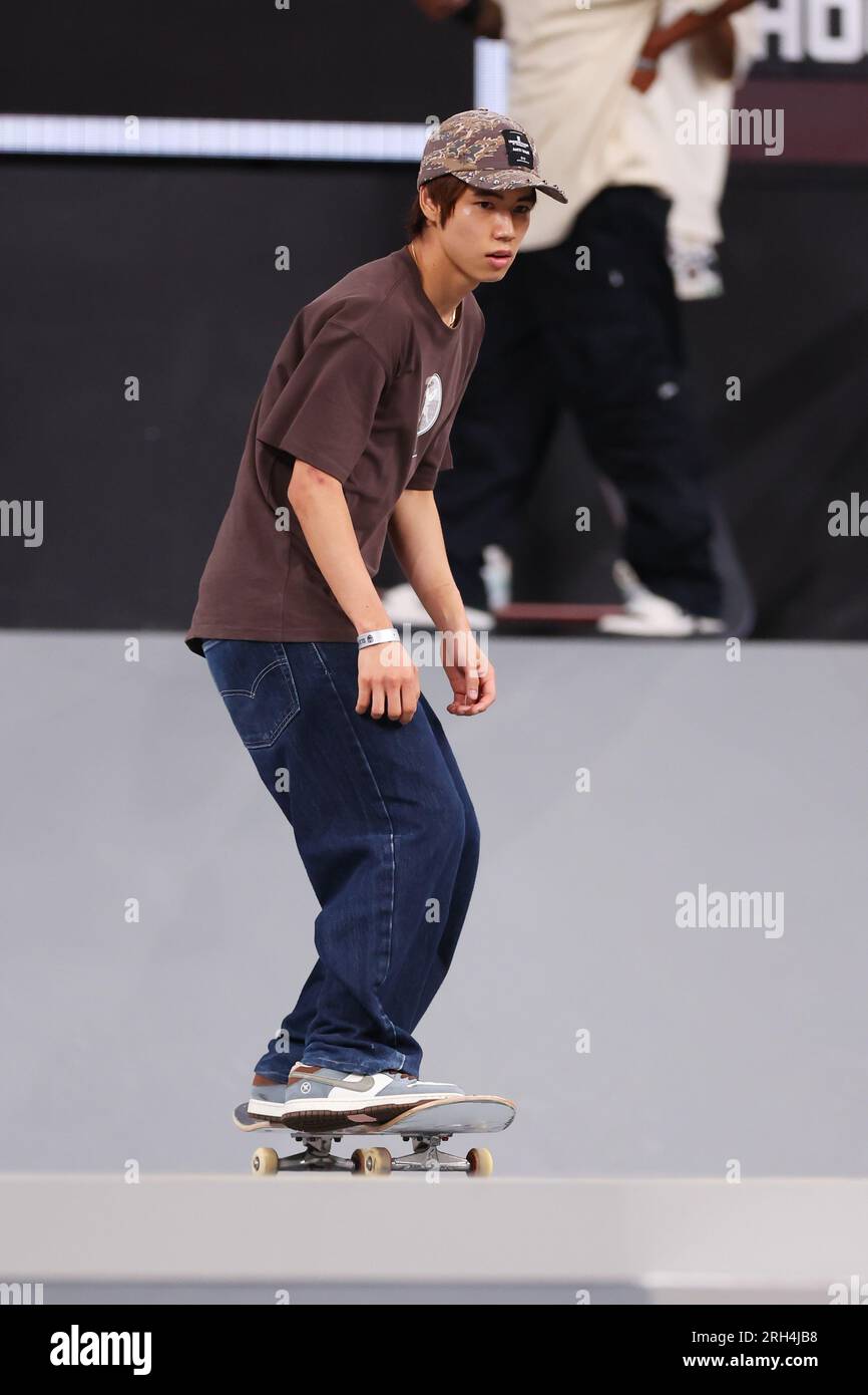 Tokyo, Japan. 12th Aug, 2023. Yuto Horigome (JPN) Skateboarding : 2023 ...