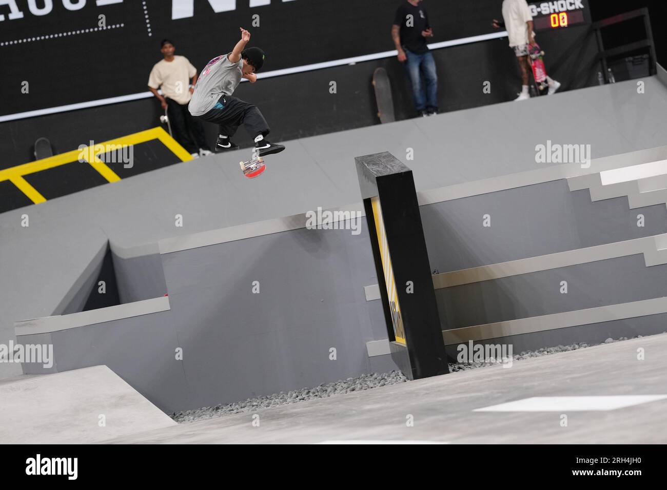 Tokyo, Japan. 12th Aug, 2023. Daiki Ikeda (JPN) Skateboarding : 2023 ...