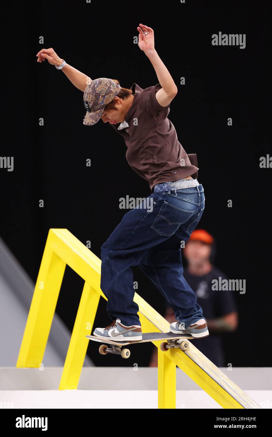 Yuto Horigome (JPN), AUGUST 12, 2023 - Skateboarding : 2023 SLS ...