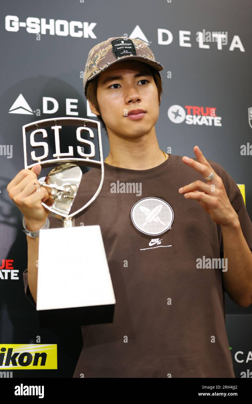 Yuto Horigome (JPN), AUGUST 12, 2023 - Skateboarding : 2023 SLS ...