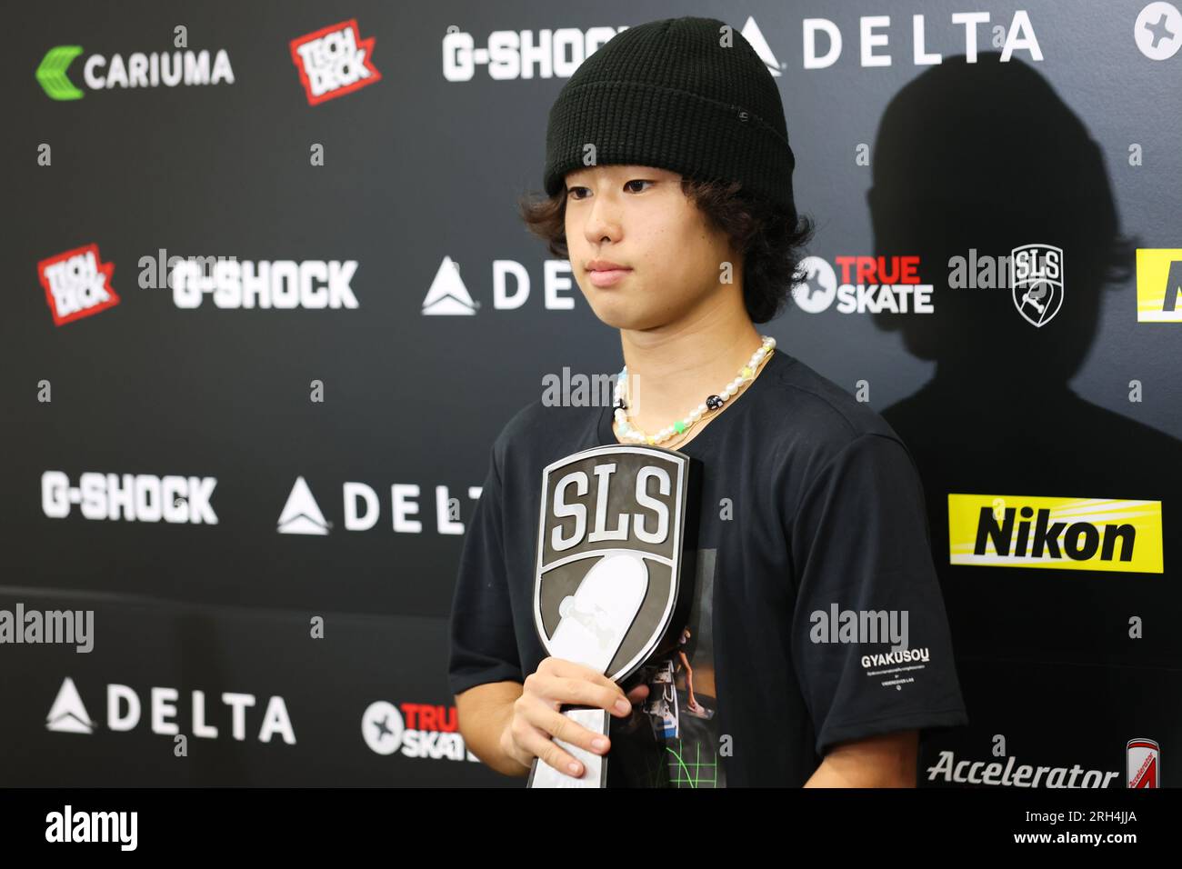 Tokyo, Japan. 12th Aug, 2023. Daiki Ikeda (JPN) Skateboarding : 2023 ...