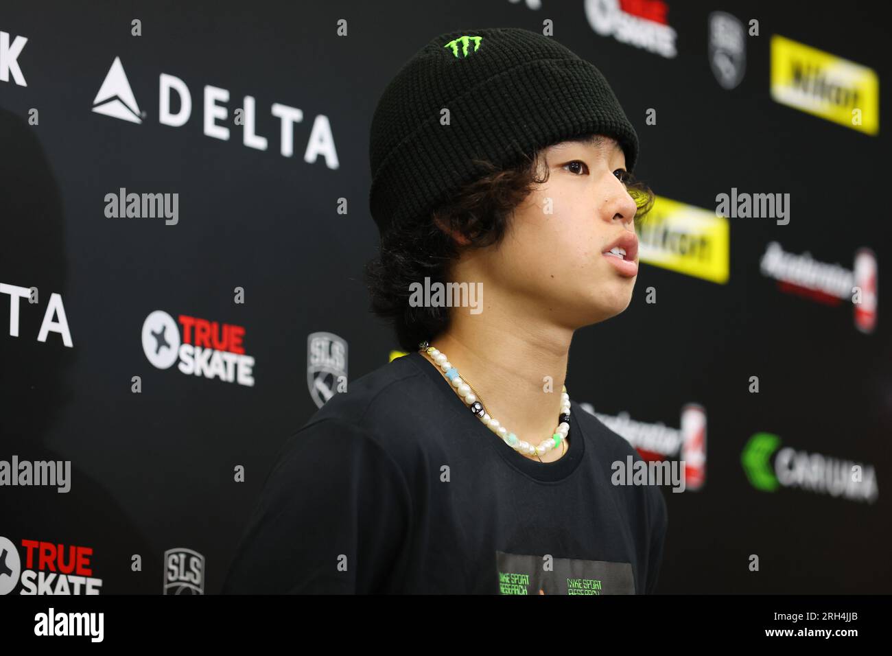 Tokyo, Japan. 12th Aug, 2023. Daiki Ikeda (JPN) Skateboarding : 2023 ...