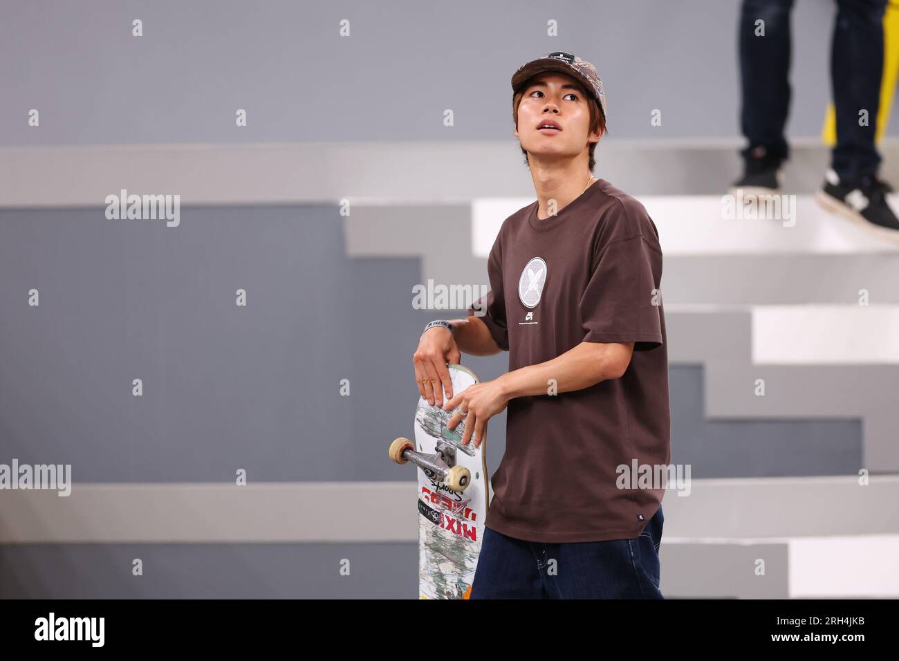 Tokyo, Japan. 12th Aug, 2023. Yuto Horigome (JPN) Skateboarding : 2023 ...