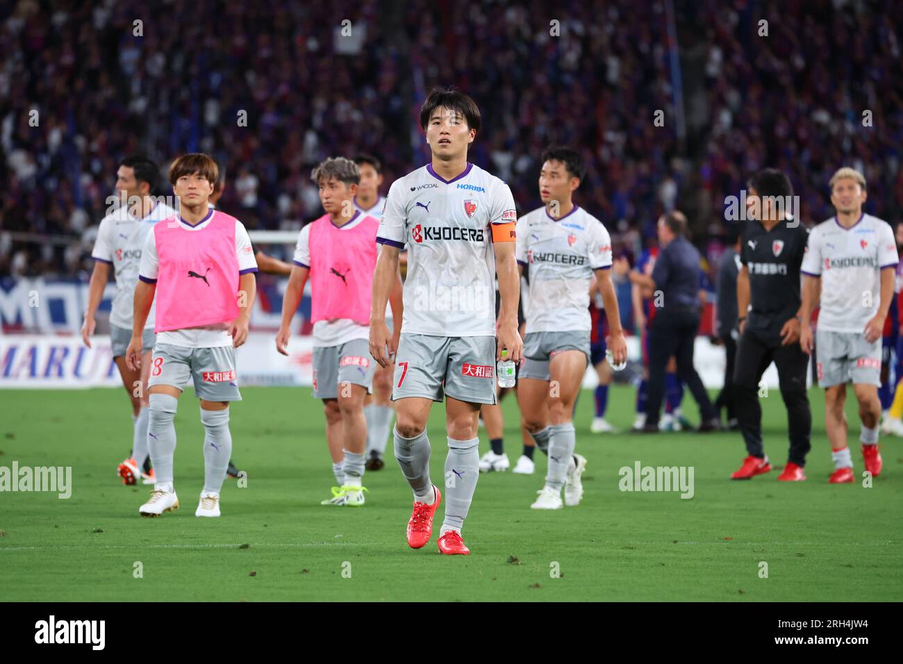 Ajinomoto Stadium, Tokyo, Japan. 12th Aug, 2023. F.C./Kyoto Sanga F.C ...