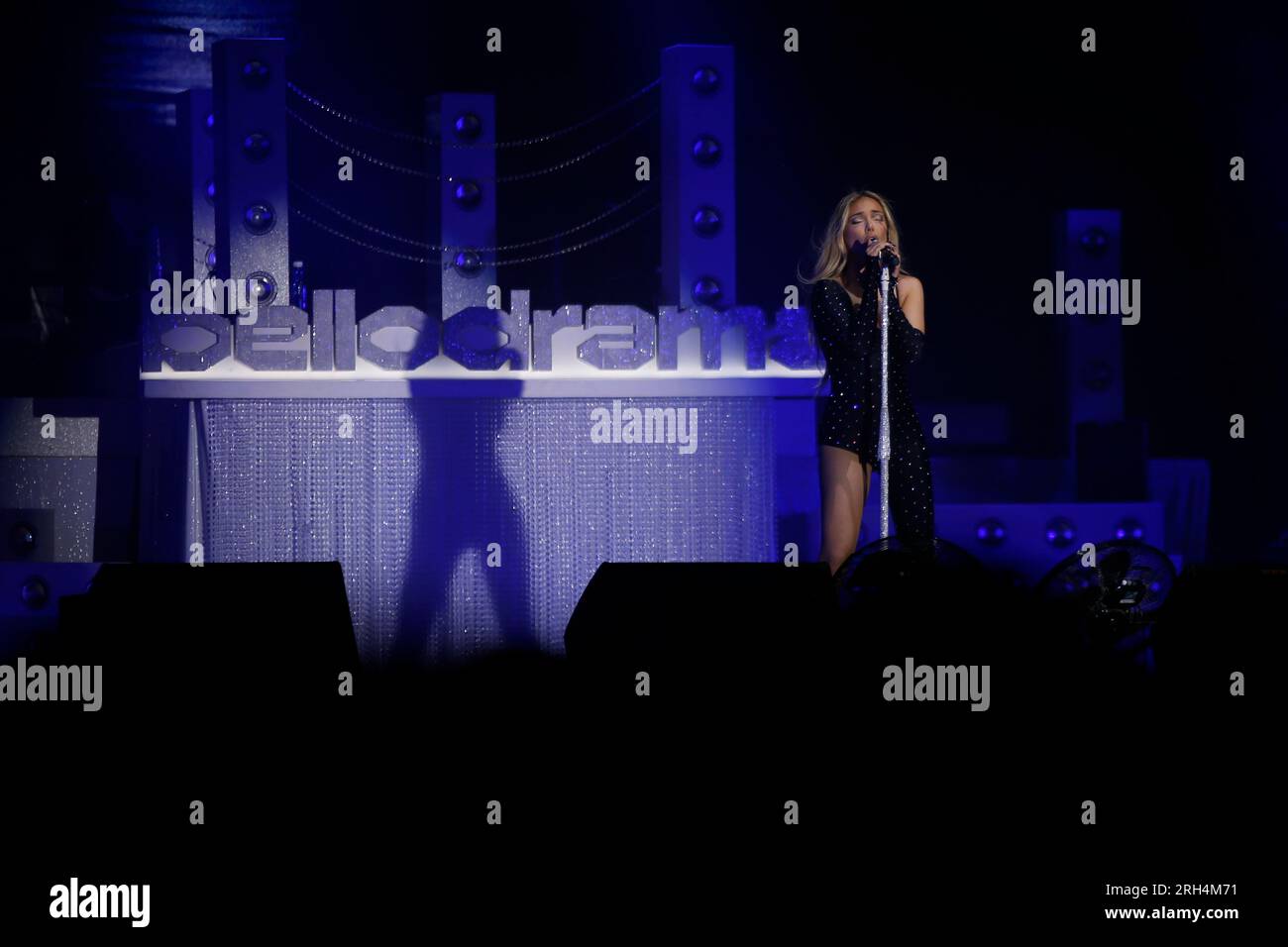 July 14, 2023, Madrid, Madrid, Spain: The singer from Malaga, Ana Mena ...