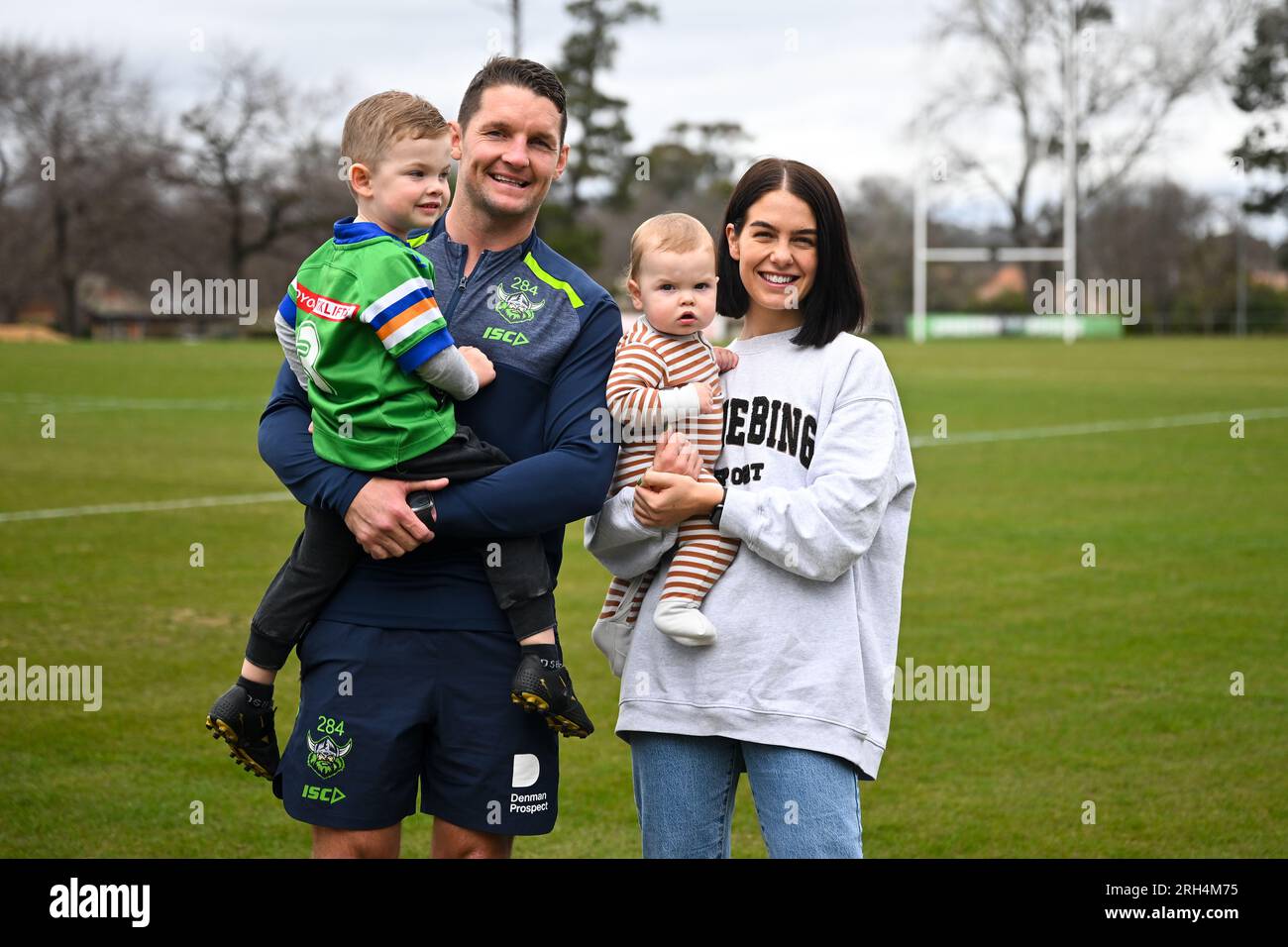 Canberra, Australia. 14th Aug, 2023. Jarrod Croker of the Raiders poses ...