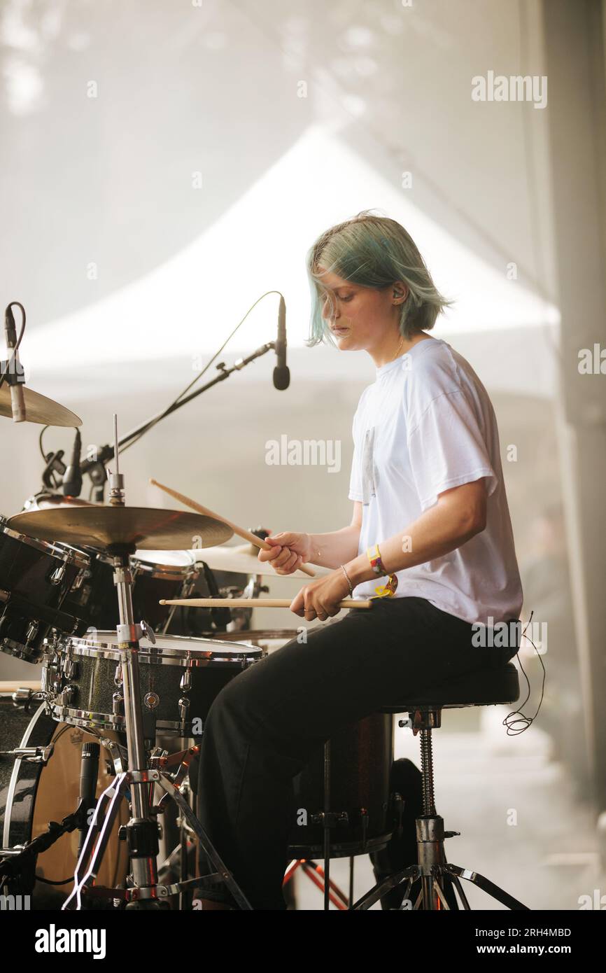 San Francisco, USA. 13th Aug, 2023. Pretty Sick performs on the ...