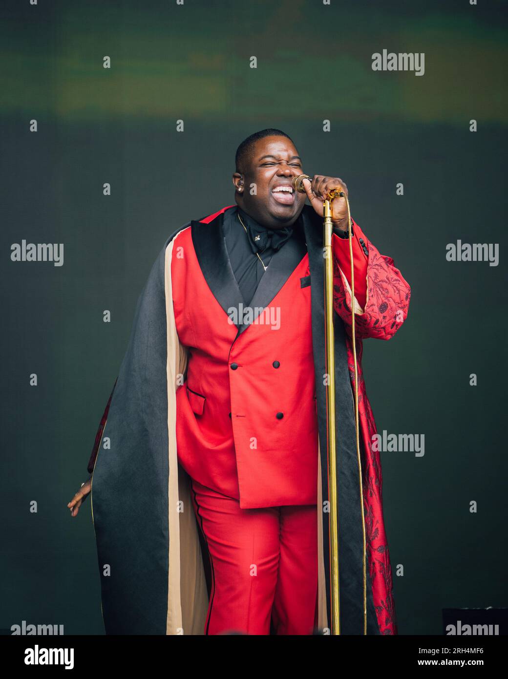 San Francisco, USA. 13th Aug, 2023. Gabriels performs on the Sutro ...