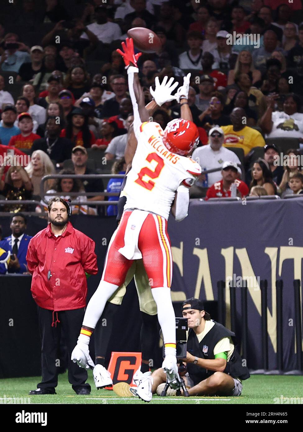 New Orleans, USA. 13th Aug, 2023. Kansas City Chiefs cornerback Joshua ...