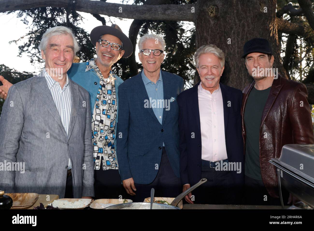 Hollywood, Ca. 13th Aug, 2023. Sam Waterston, Jeff Goldblum, Ted Danson ...
