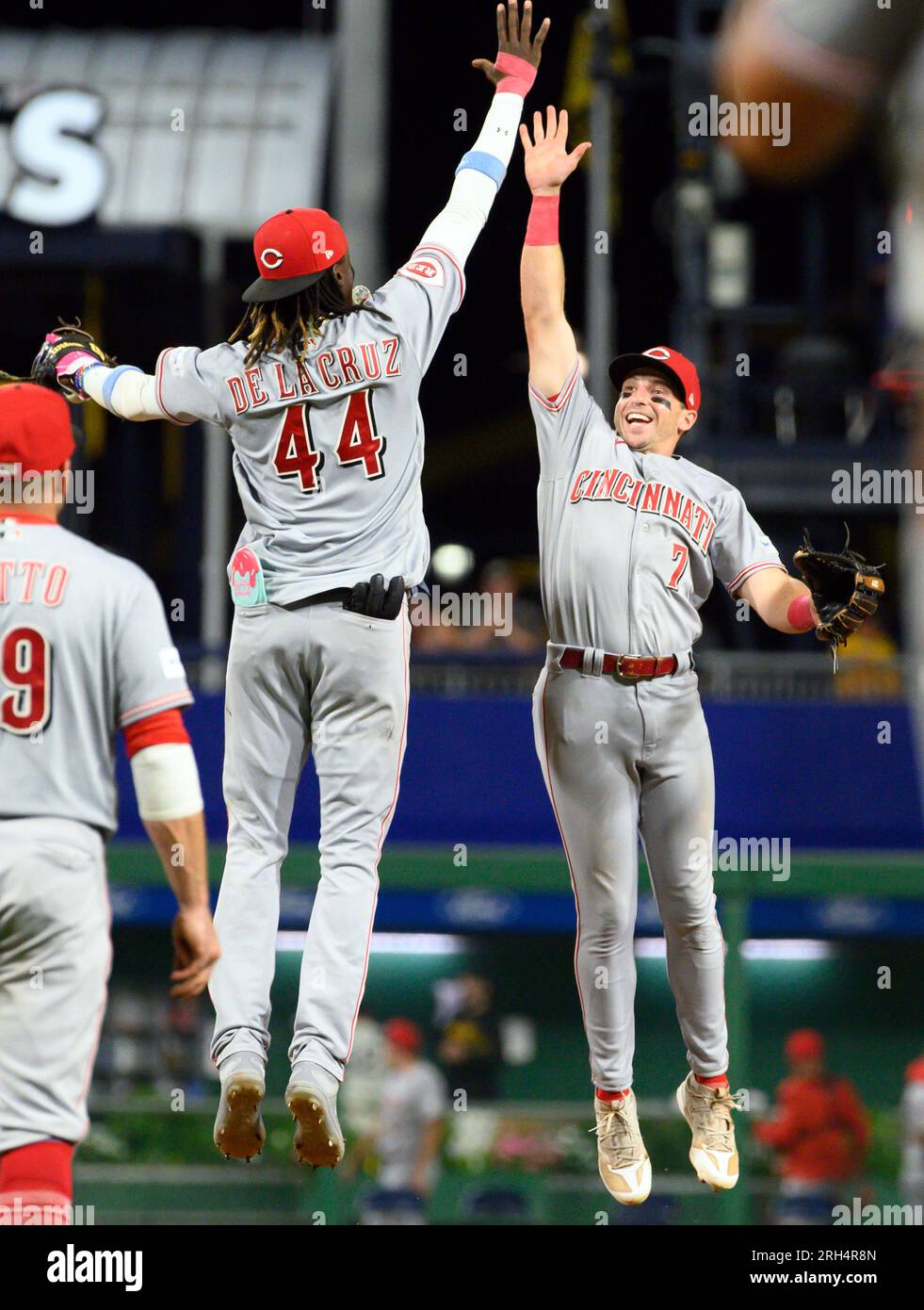 Pittsburgh, United States. 13th Aug, 2023. Cincinnati Reds third ...