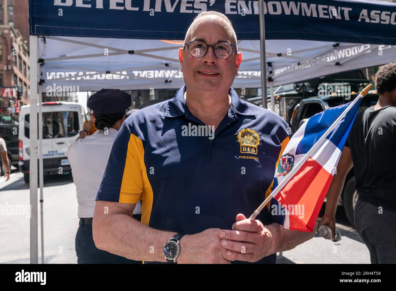 President of Detectives Endowment Association Paul DiGiacomo attends ...