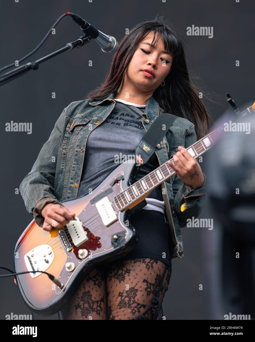 San Francisco, USA. 13th Aug, 2023. Beabadoobee performs on the Twin ...