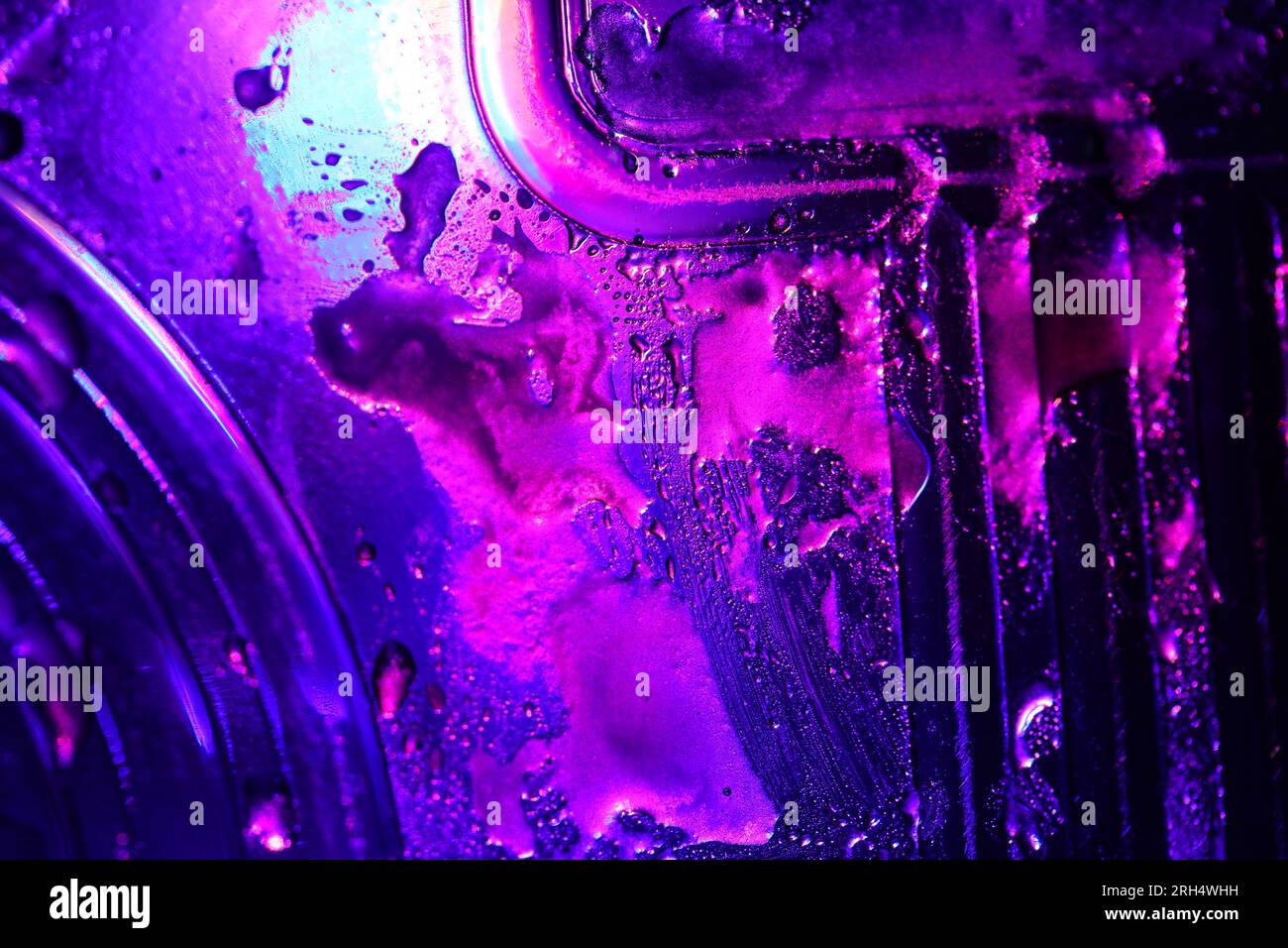 Abstract Blur Glass Texture Macro shot Stock Photo - Alamy