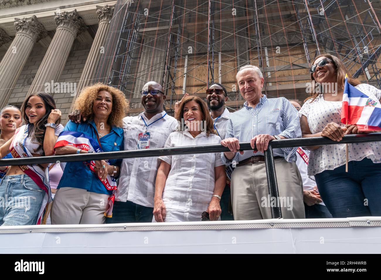 Singer Natti Natasha, Congressman Jamaal Bowman, Governor Kathy Hochil ...