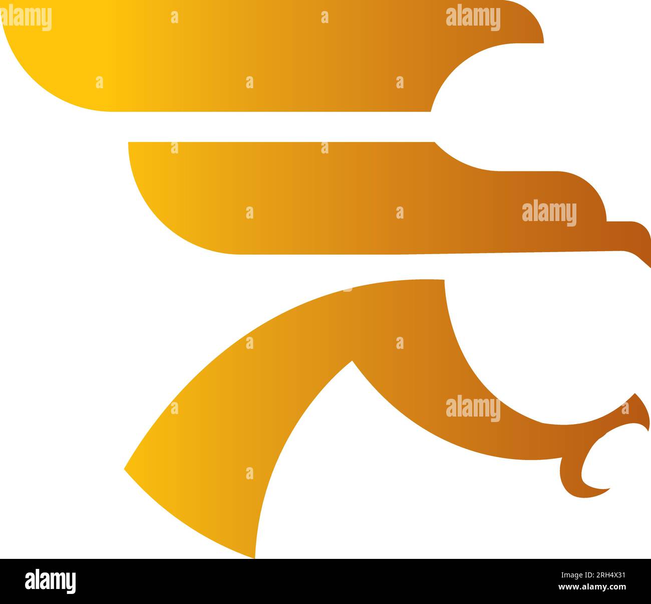 elegant Falcon logo. logo make from simple and elegant logo with falcon ...