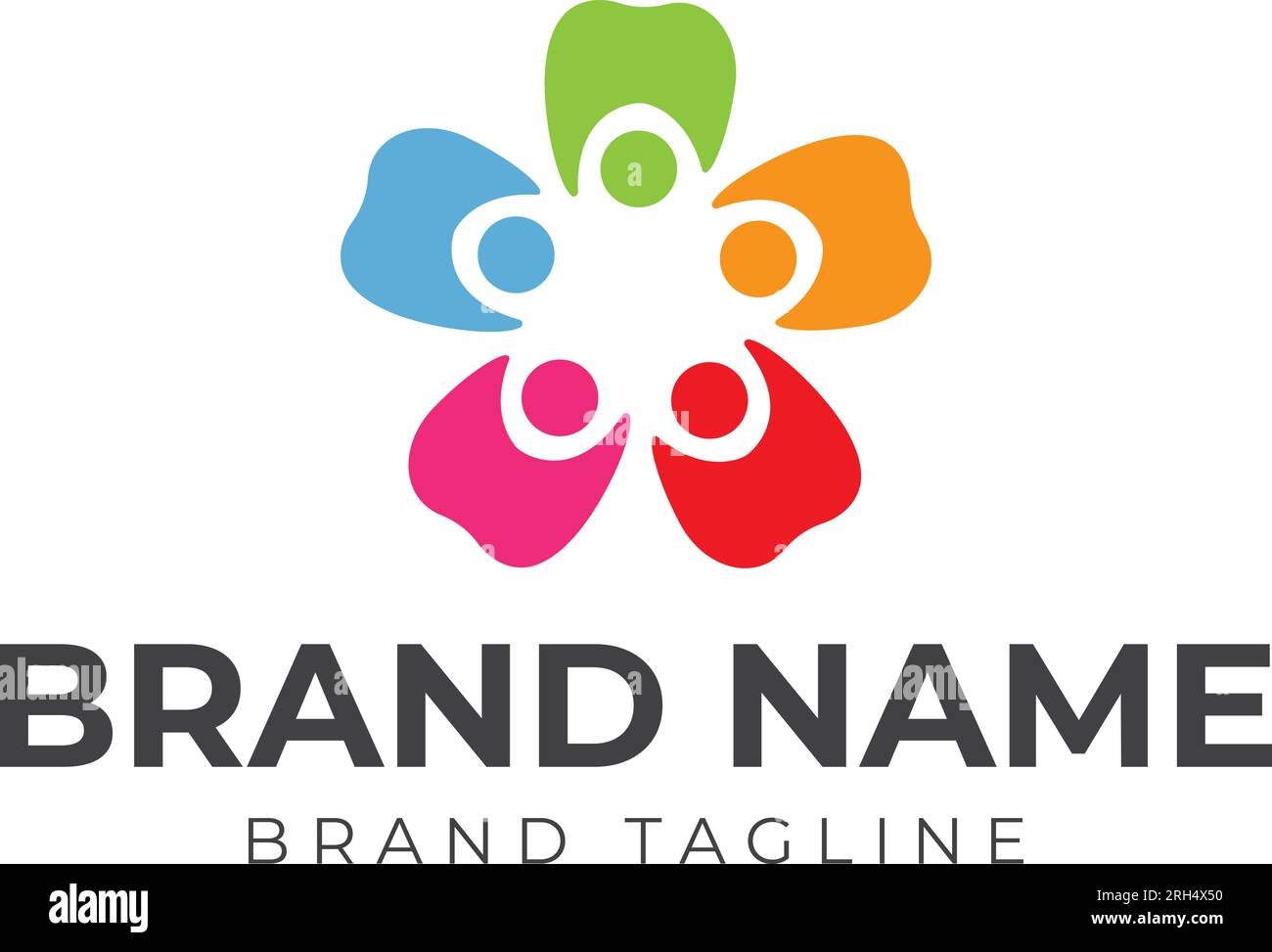 togetherness dental logo. logo combination made from togetherness ...