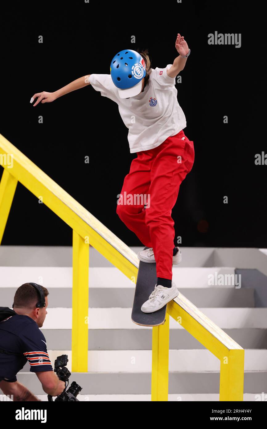 Aoi Uemura (JPN), AUGUST 12, 2023 - Skateboarding : 2023 SLS ...