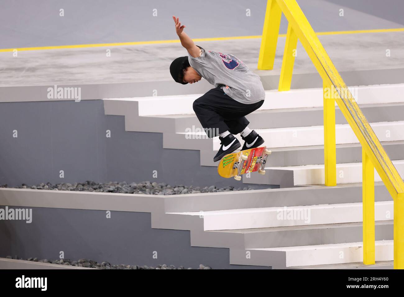 Tokyo, Japan. 12th Aug, 2023. Daiki Ikeda (JPN) Skateboarding : 2023 ...