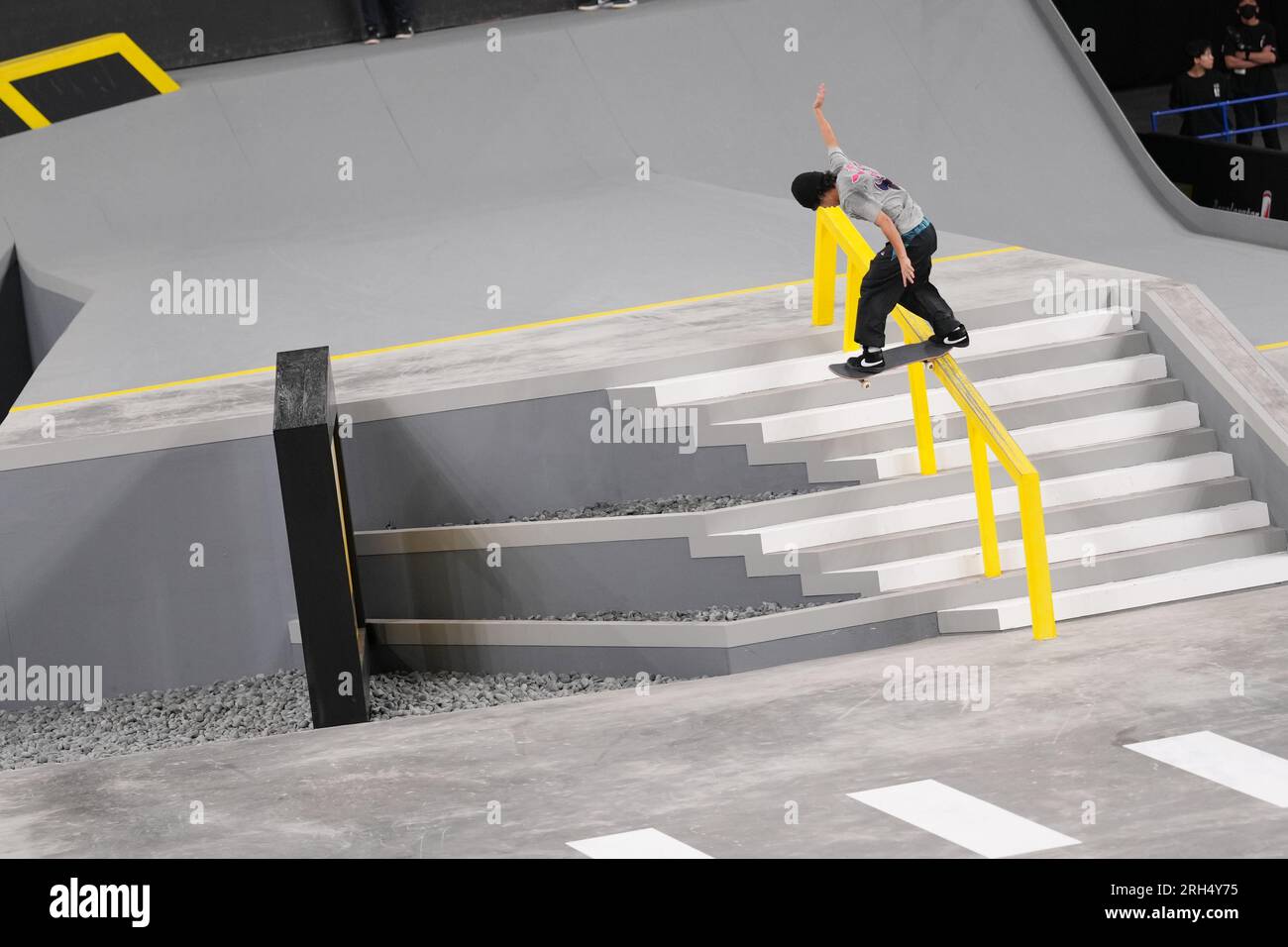 Tokyo, Japan. 12th Aug, 2023. Daiki Ikeda (JPN) Skateboarding : 2023 ...