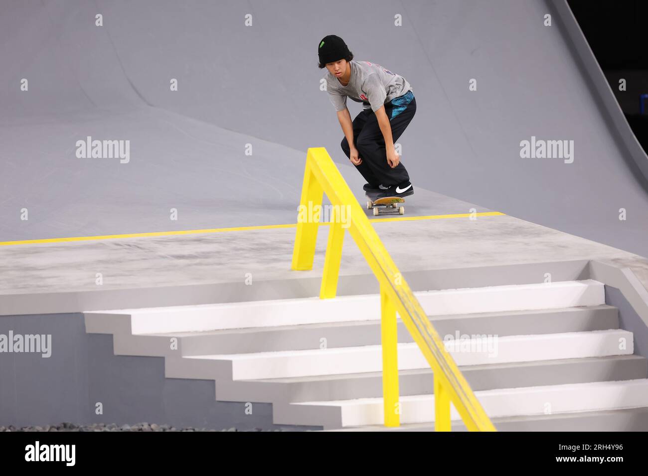 Tokyo, Japan. 12th Aug, 2023. Daiki Ikeda (JPN) Skateboarding : 2023 ...